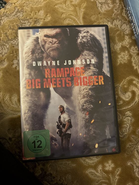 Rampage Big Meets Bigger DVD Dwayne Johnson (Neu (gemäss Beschreibung ...