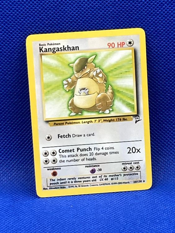 Pokemon BASE SET 2 / Kangaskhan 26 / 130 EN - (EX) | Kaufen auf Ricardo