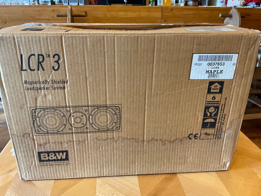 B&W LCR3 Lautsprecher, neu in Originalverpackung! (Neu und ...