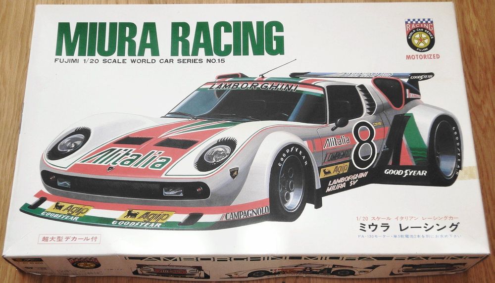 FUJIMI LAMBORGHINI MIURA RACING 1:20 nicht komplett (Gebraucht) in ...