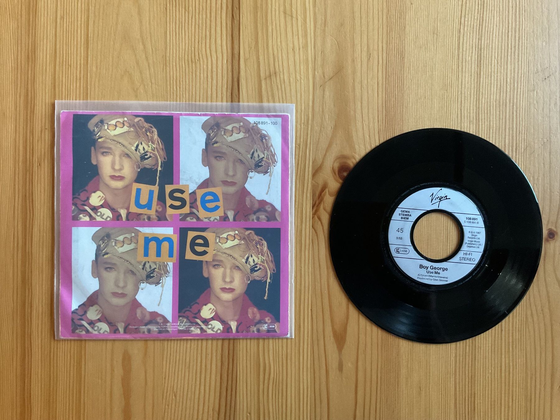 Single 7’’ - Boy George / Everything I Own (D'occasion) à Ocourt pour ...