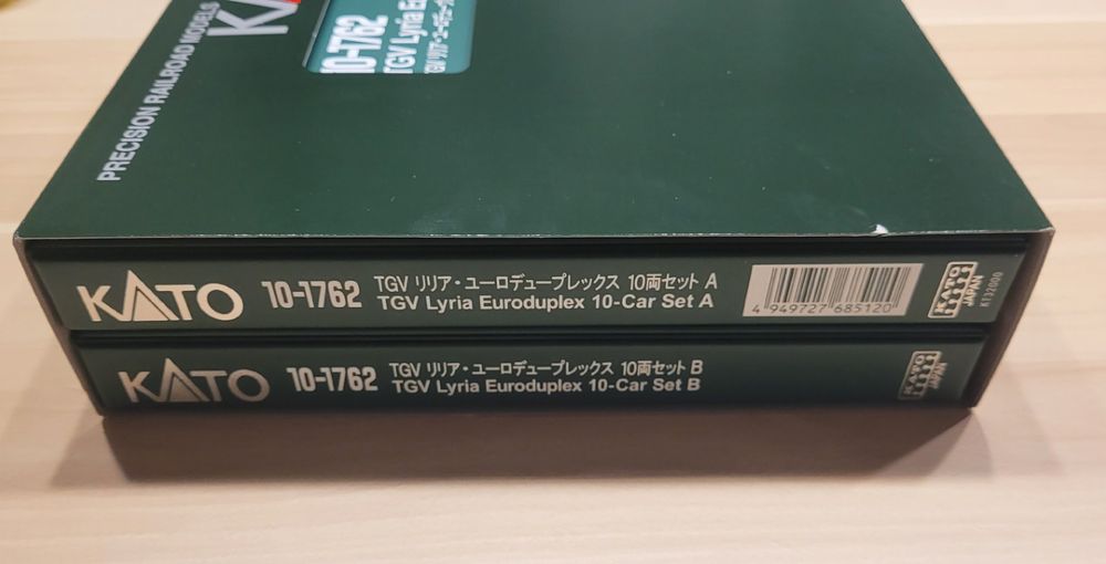 Kato 10-1762 SNCF / SBB TGV Lyria Euroduplex 10-teilig (Neu und ...