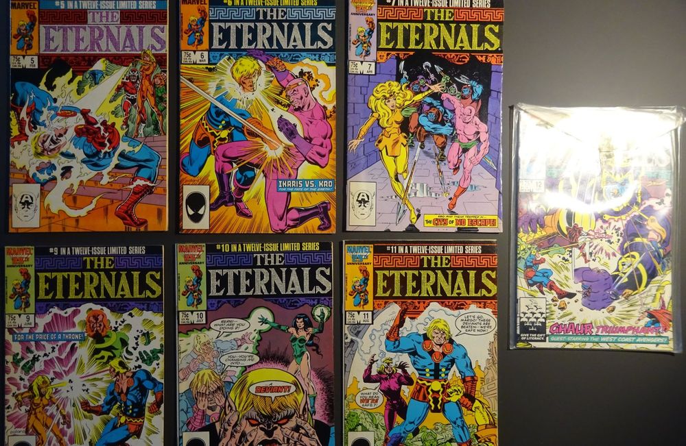 7 numéros The Eternals 1985-86 - BD Comics / Mangas / Marvel | Kaufen ...