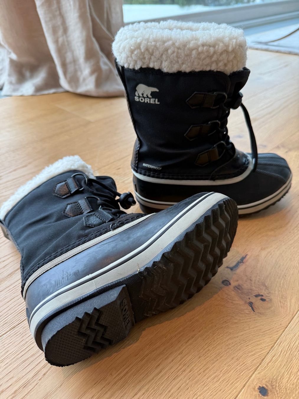 Sorel Yoot Pac™ Kinder Winterboot Gr. 32 schwarz Top Zustand (Gebraucht ...