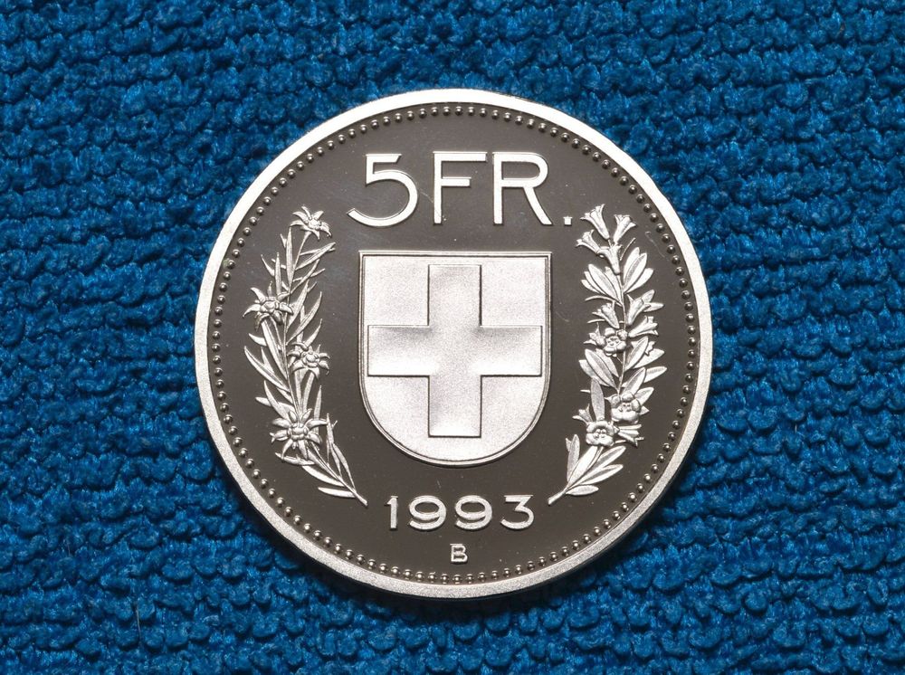 5 Franken 1993 PP (Neu (gemäss Beschreibung)) in Oberglatt ZH für CHF 135 – mit Lieferung auf ...