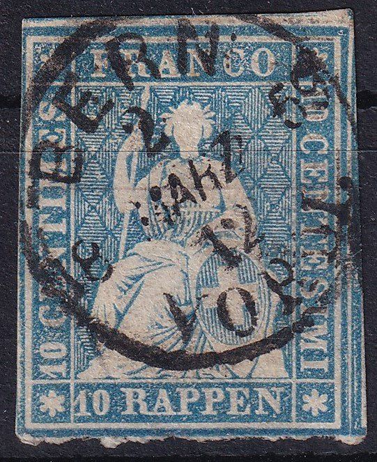 Sehr schöner Strubel 23C, signiert, TOP V-O BERN (Gebraucht) in Samnaun-Compatsch für CHF 11 ...