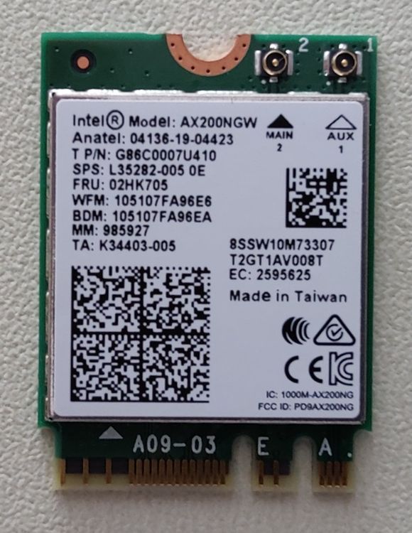 Intel AX200 NGW | Kaufen auf Ricardo