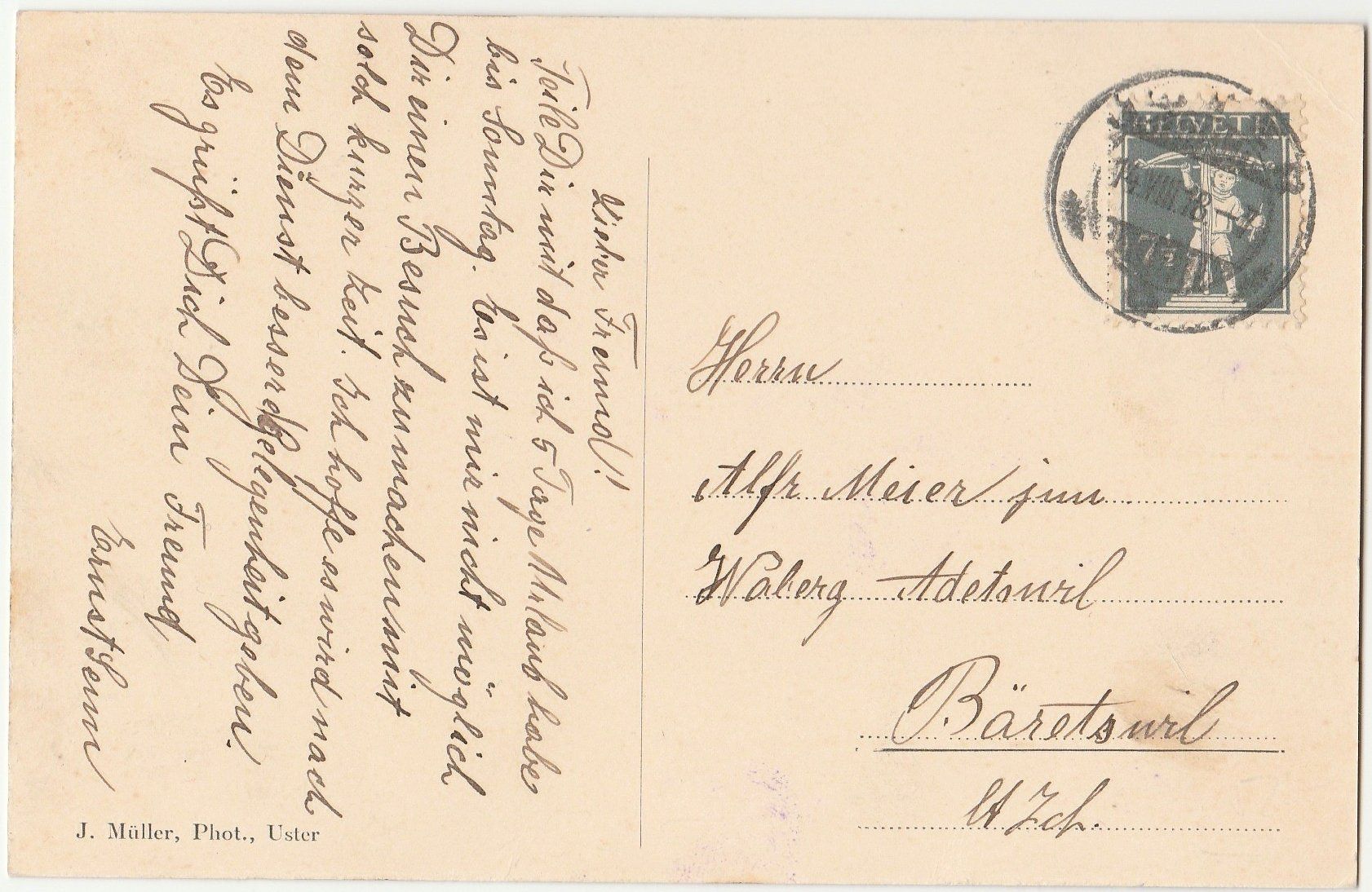 Dampfschiff Greif auf dem Greifensee - (Maur im Hintergrund) (Gebraucht ...