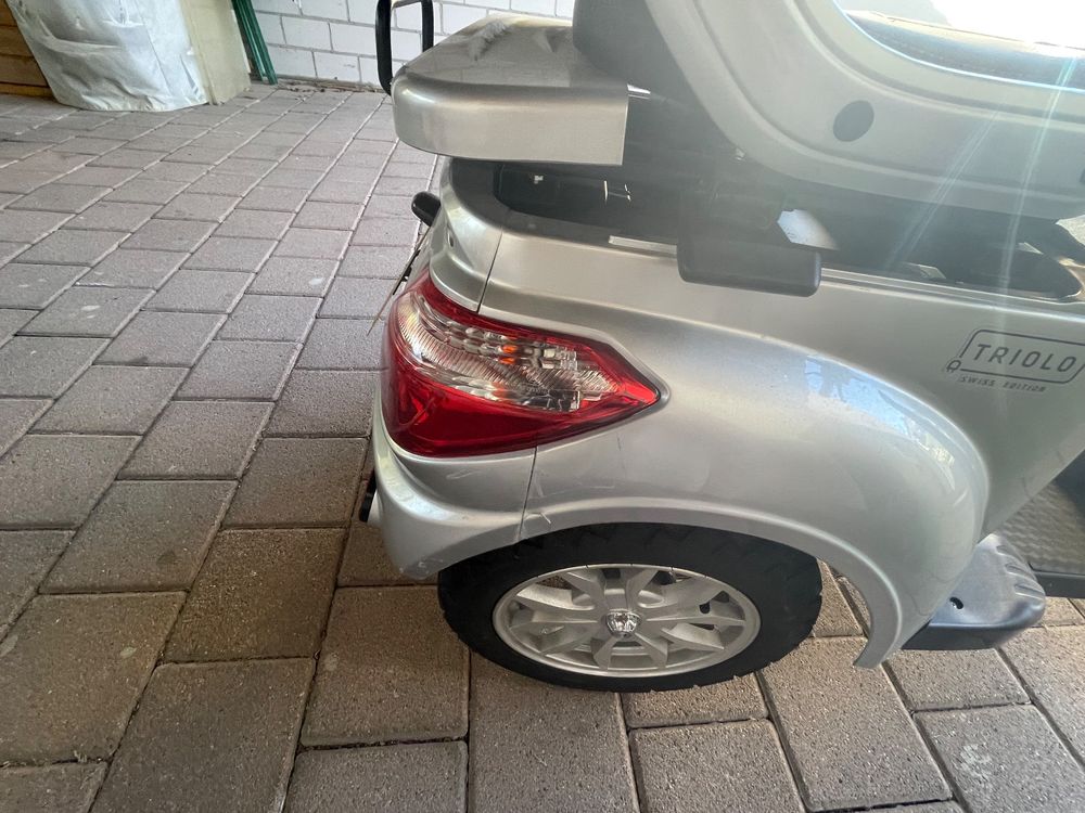 Elektromobil, 3-Rad, Seniorenfahrzeug Triolo 20 km/h Silber (Gebraucht ...