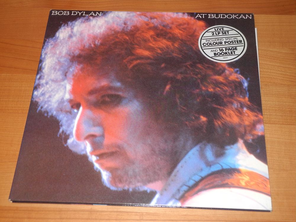 BOB DYLAN: AT BUDOKAN - DLP - POSTER + BOOKLET - CBS (Neu (gemäss ...