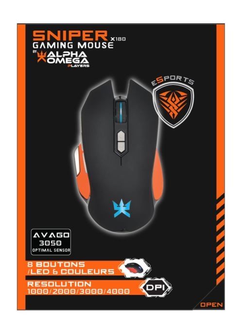 Sniper Gaming Mouse X180 Alpha Omega NEUF | Kaufen auf Ricardo