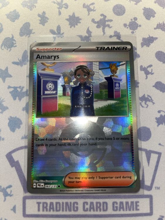 Pokémon Amarys Pokeball 093/131 Prismatic Evolutions EN | Kaufen auf ...