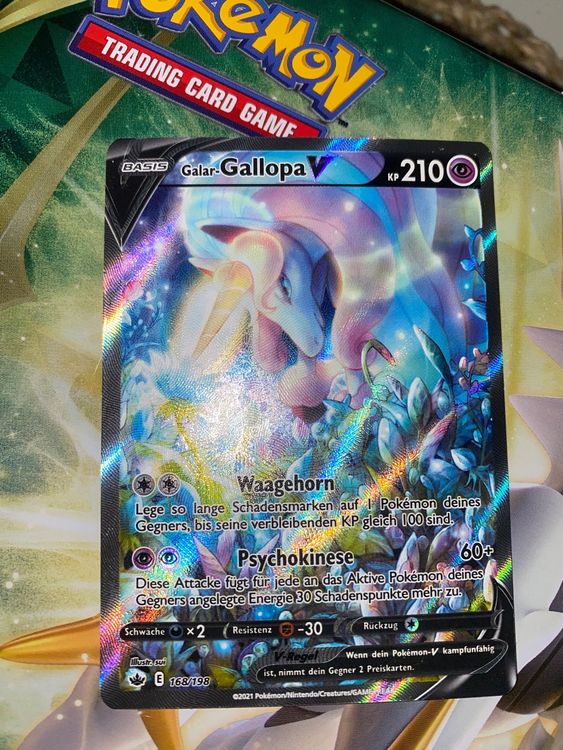Pokémon Galar-Gallopa V Fullart | Kaufen auf Ricardo