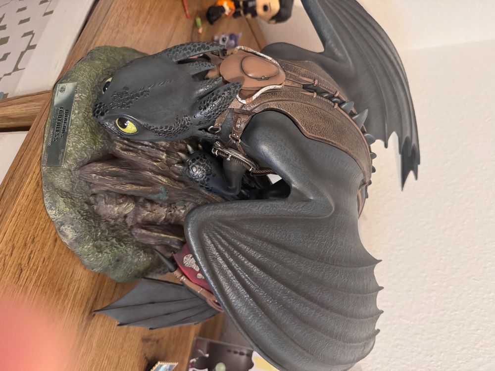 Beast Kingdom / Master Craft Statue Ohnezahn 1946/3000 (Neu (gemäss ...