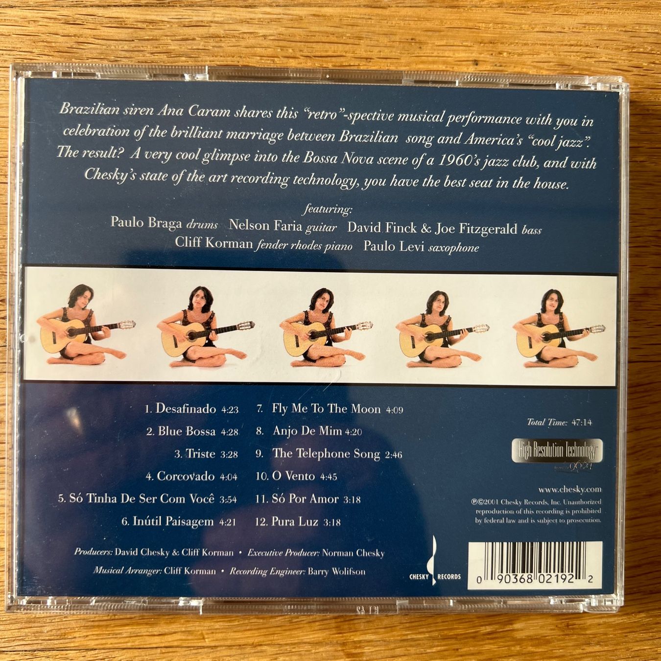 Ana Caram - Blue Bossa / CD - 1. US-Press. 2001 (Gebraucht) in Gais für ...