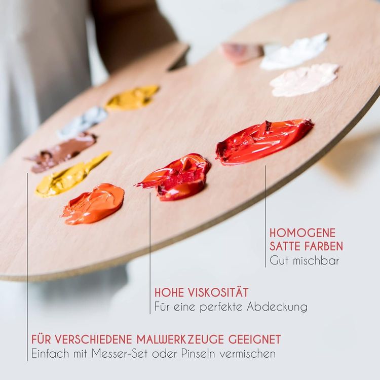 Acrylfarben 120ml x 24 Farbe für Holz Leinwände (Neu und ...