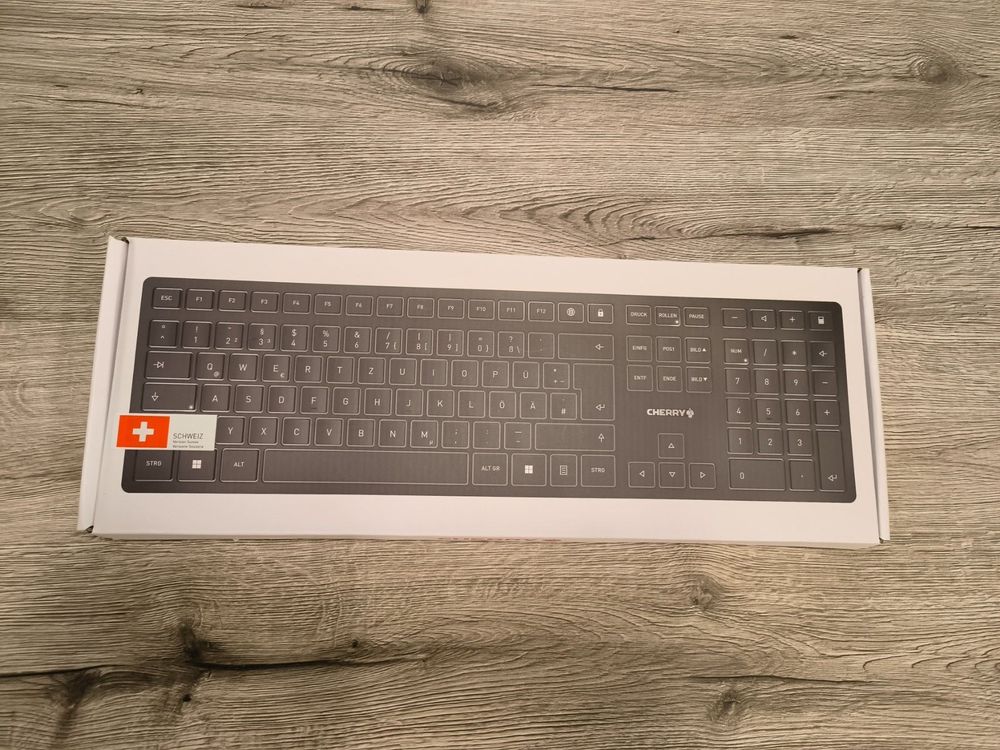 CHERRY KW 9100 Slim (CH, Kabellos) (Neu (gemäss Beschreibung)) in ...