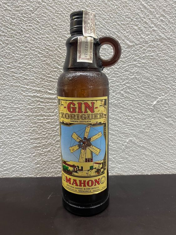 Alte ungeöffnete Flasche Gin Xoriguer von Mahón 0.5l (Neu und ...