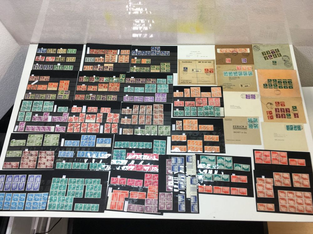 Schöne Sammlung Kehrdrucke Schweiz | Kaufen auf Ricardo