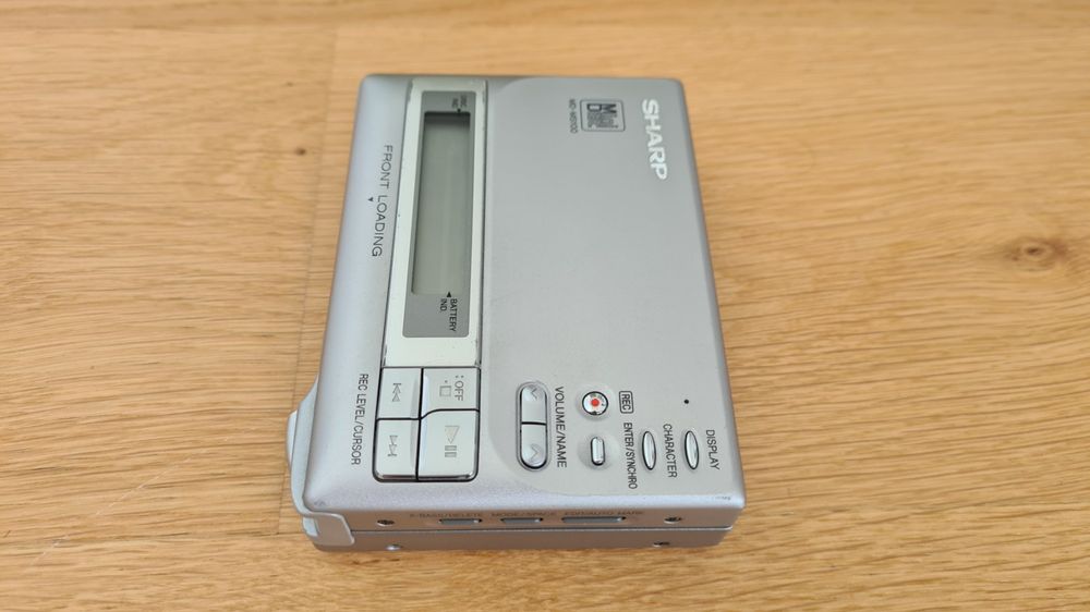 Vintage SHARP Mini Disc MD-MS100 Player und 20 Minidisc (Gebraucht) in ...