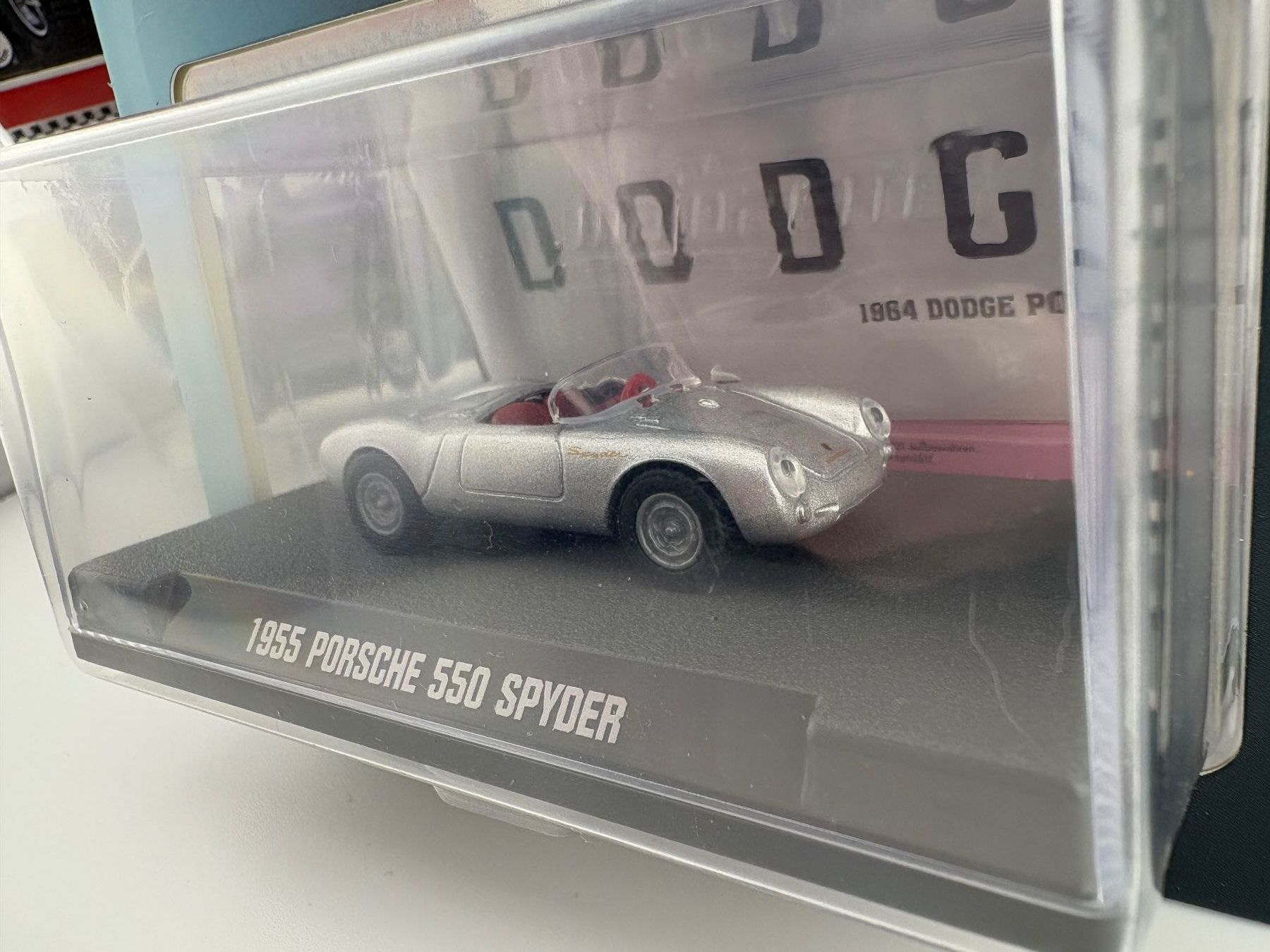 Majorette Collection 1955 Porsche 550 Spyder im Acrylcase (Neu und ...