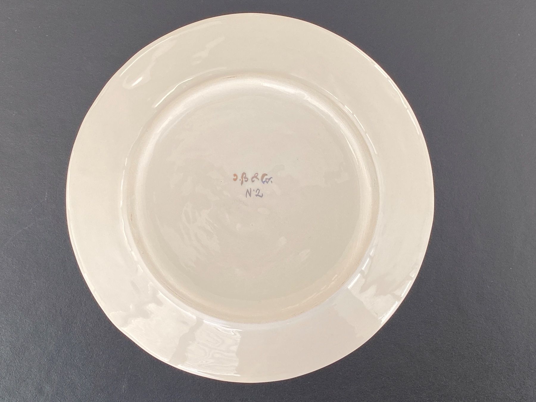 💫 Ines Boesch (en soire) wunderschöner kleiner Teller (Neu (gemäss ...