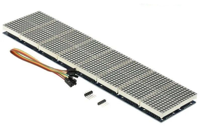 MAX7219 Dot Matrix Display Module 2x8 - ROT | Kaufen auf Ricardo