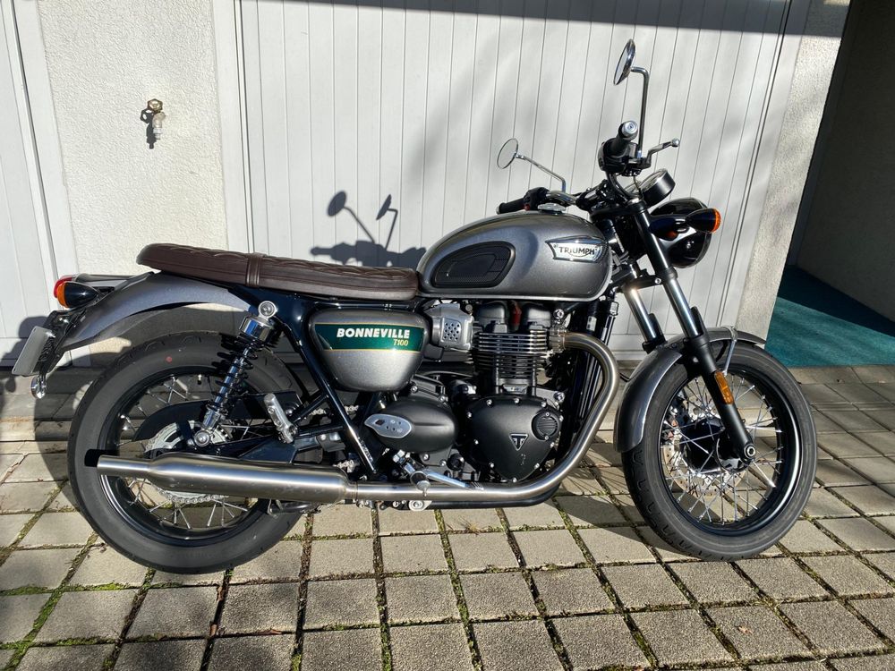 Triumph T100 900cc (2022) – Wie Neu, 1 Besitzer, Garagenfahr (Neu (gemäss Beschreibung)) in Baar ...