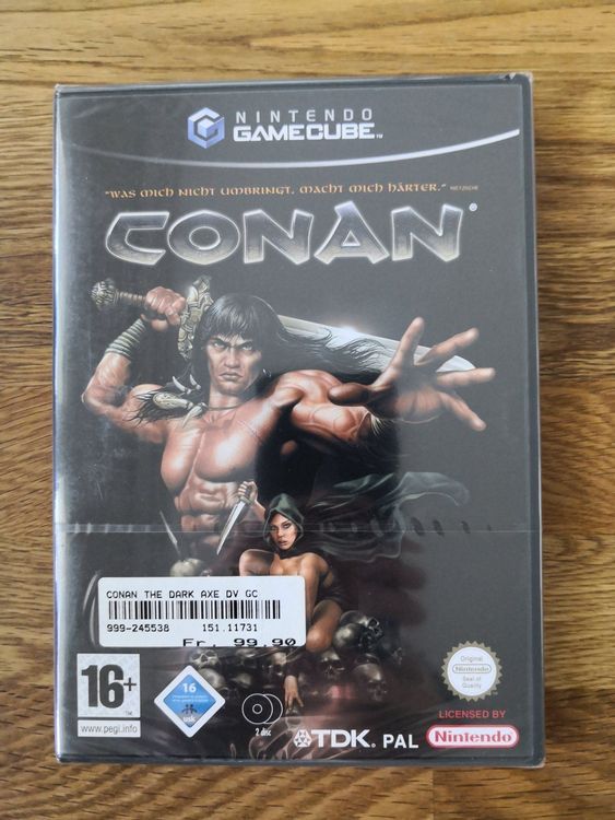 Gamecube /Conan/SEALED (Neu und originalverpackt) in Sursee für CHF 30 ...