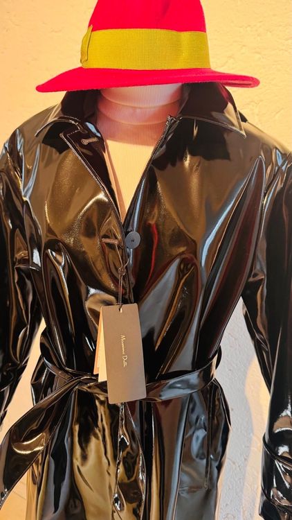 Lack Trenchcoat von Massimo Dutti, Grösse M, Neu! (Neu und ...