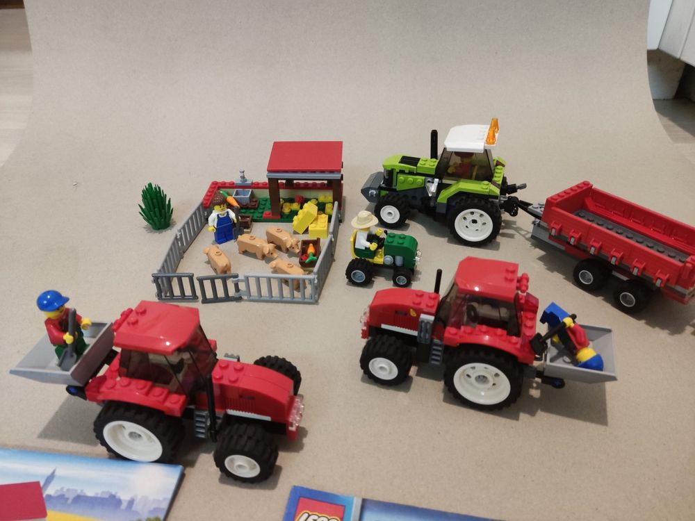 Lego Bauernhof 7684 und 2xTraktor 7634 + 4899 | Kaufen auf Ricardo