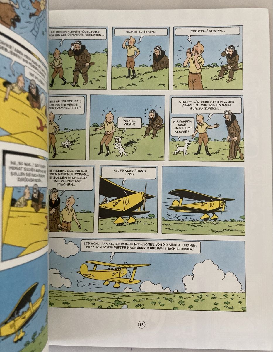 Tim und Struppi - Tim im Kongo - Top Zustand! (Neu (gemäss Beschreibung ...