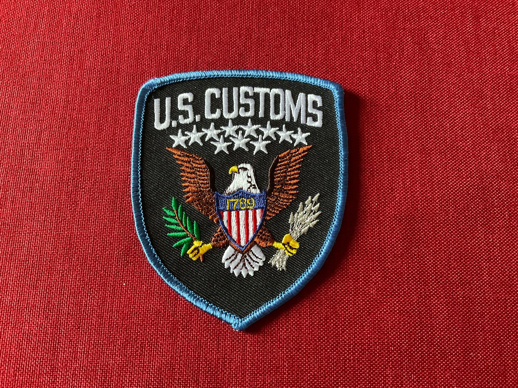 U.S. Customs Sammler-Patches - Sehr guter Zustand! 10x8cm. (Gebraucht ...