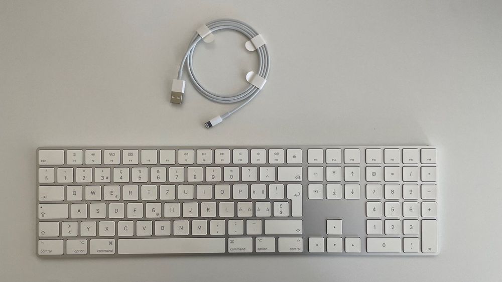 Apple Magic Keyboard und lightning Ladekabel (Gebraucht) in Zürich für ...