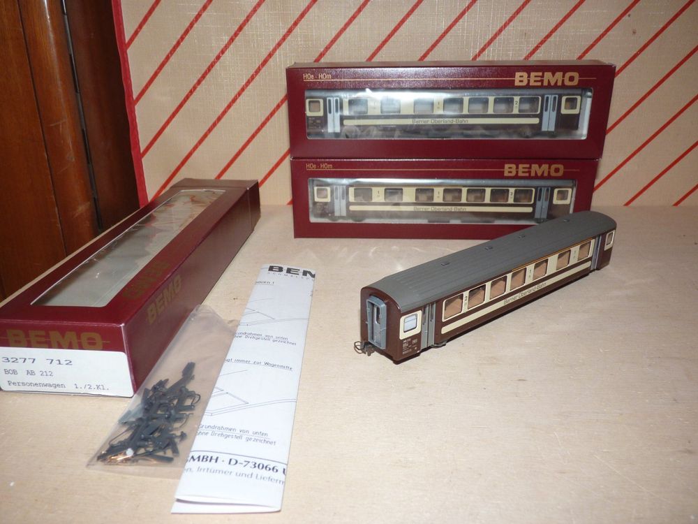 Personenzug der BOB Bemo Spur H0m | Kaufen auf Ricardo