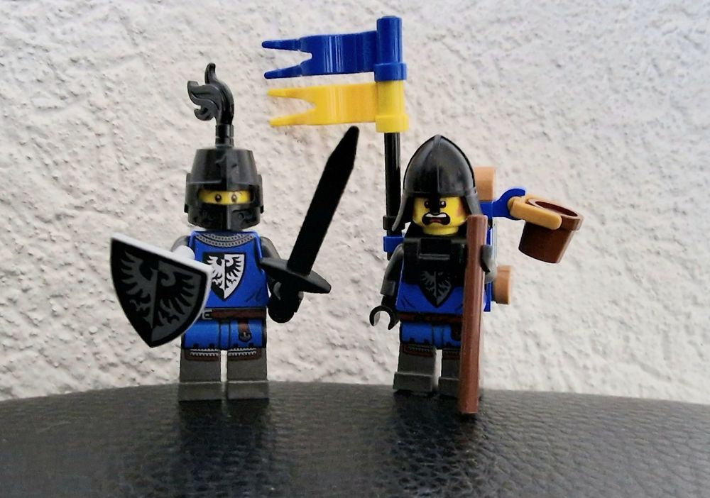 Lego 2 Minifigurs Black Falcon v. 10305 Ritter Castle Knight | Kaufen ...