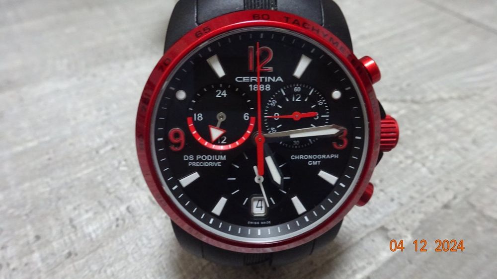 Certina 1888 DS Podium Precidrive Chronograph GMT (D'occasion) à ...