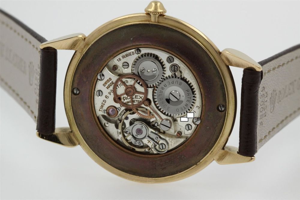 ROLEX Chronometer 18K Gold Kaliber 700 Ref. 4364 *3932 (Gebraucht) in ...