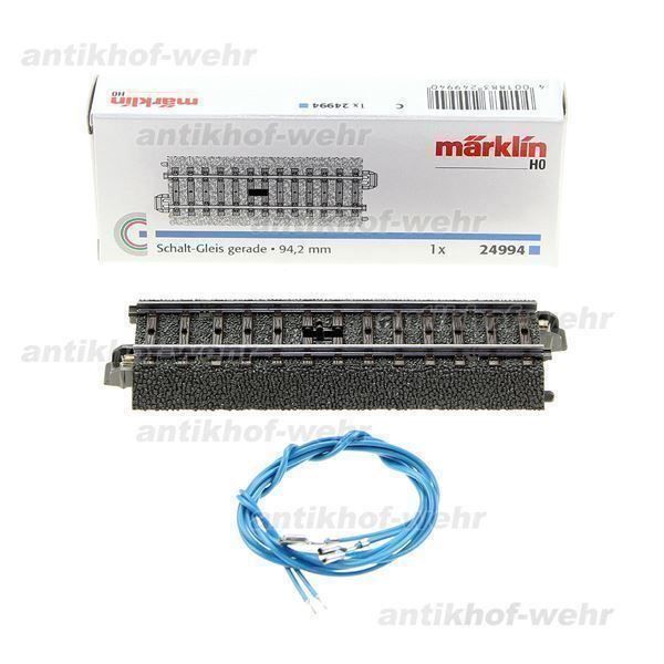 Märklin 24994 H0 Schaltgleis gerade (Neu (gemäss Beschreibung)) in Wehr ...