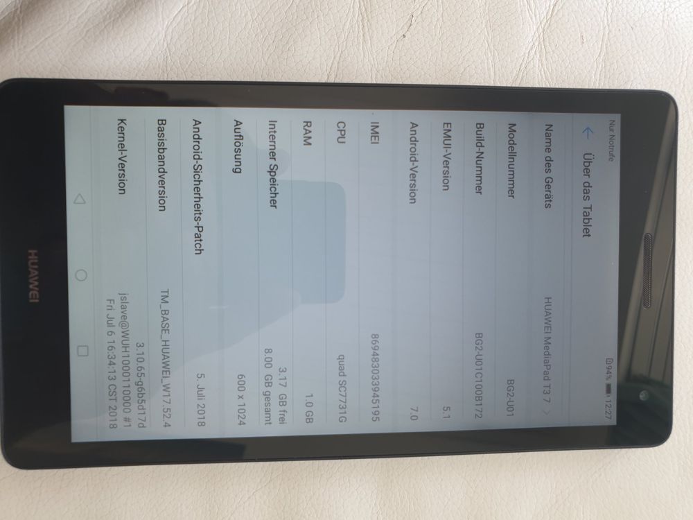 HUAWEİ MEDIAPLAYER T3 7 | Kaufen auf Ricardo