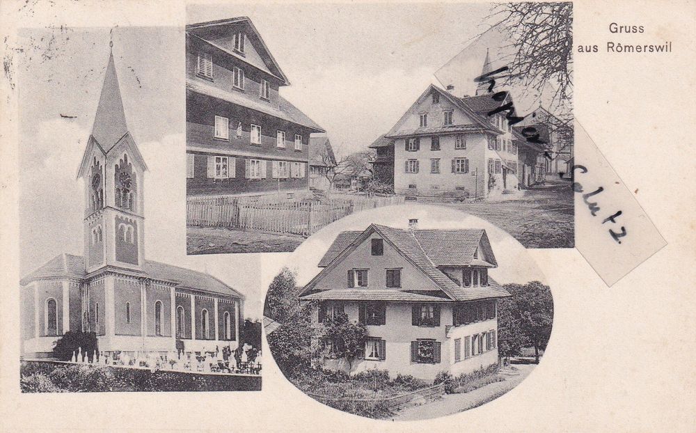 Römerswil 3 Bilder Dorf Kirche 1911 LU (Gebraucht) in Büren NW für CHF 28 – mit Lieferung auf ...