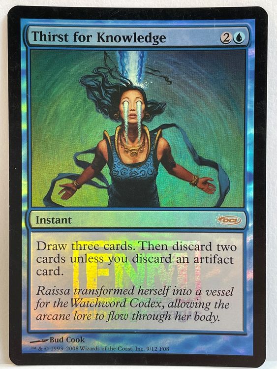 Magic The Gathering - Thirst for Knowledge | Kaufen auf Ricardo