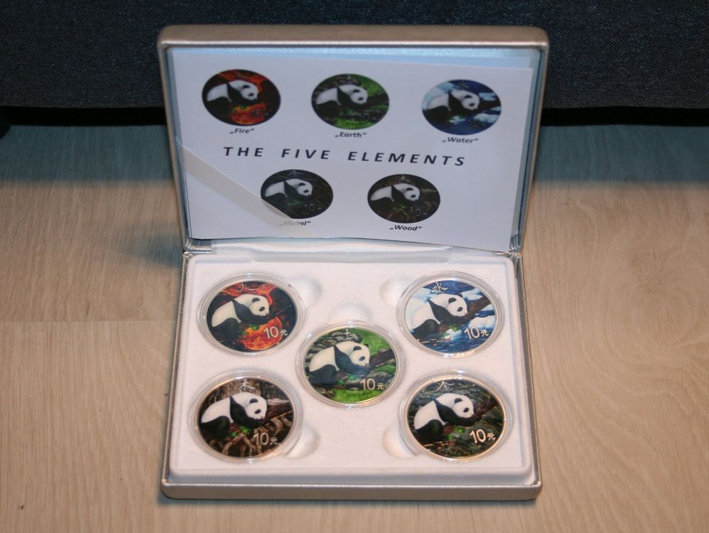 Silver Panda 5 Elements 2016 | Kaufen auf Ricardo