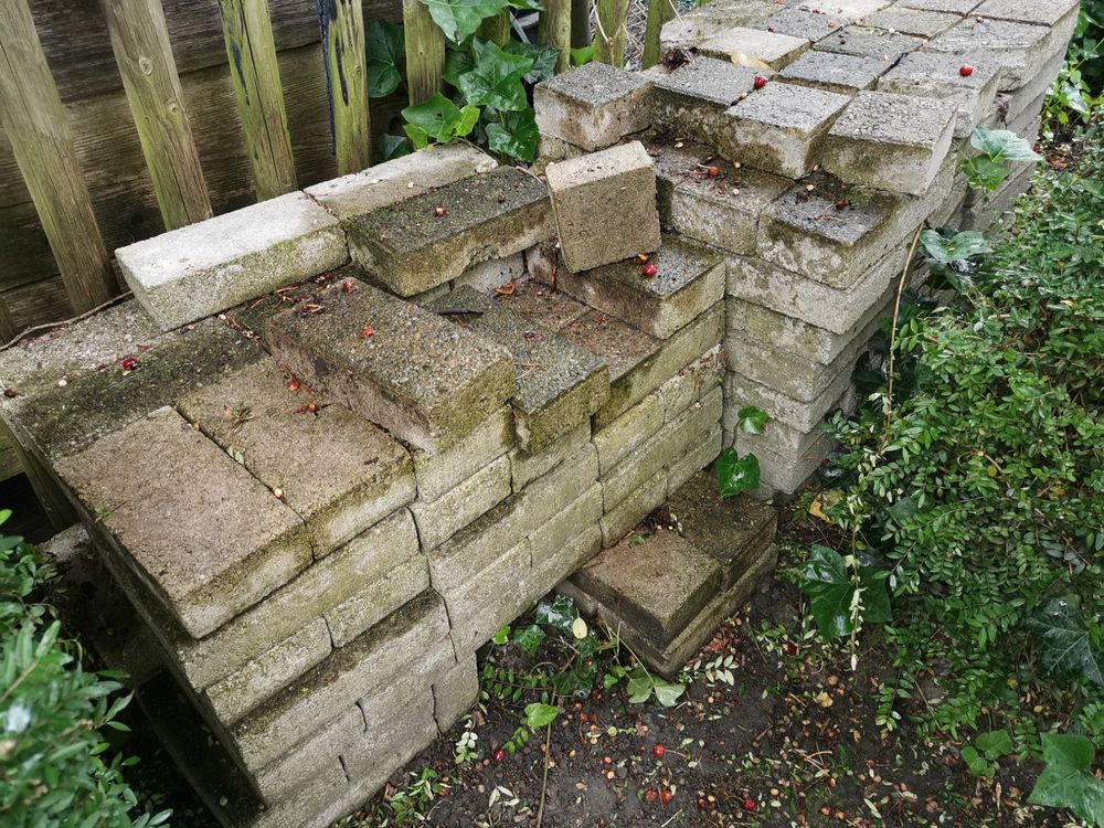 Pflastersteine Lot Zementsteine Gartenplatten (Gebraucht) in Berneck ...