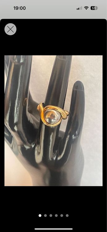 Bague Gilbert Albert or 750, 4 pierres (Neu (gemäss Beschreibung)) in ...