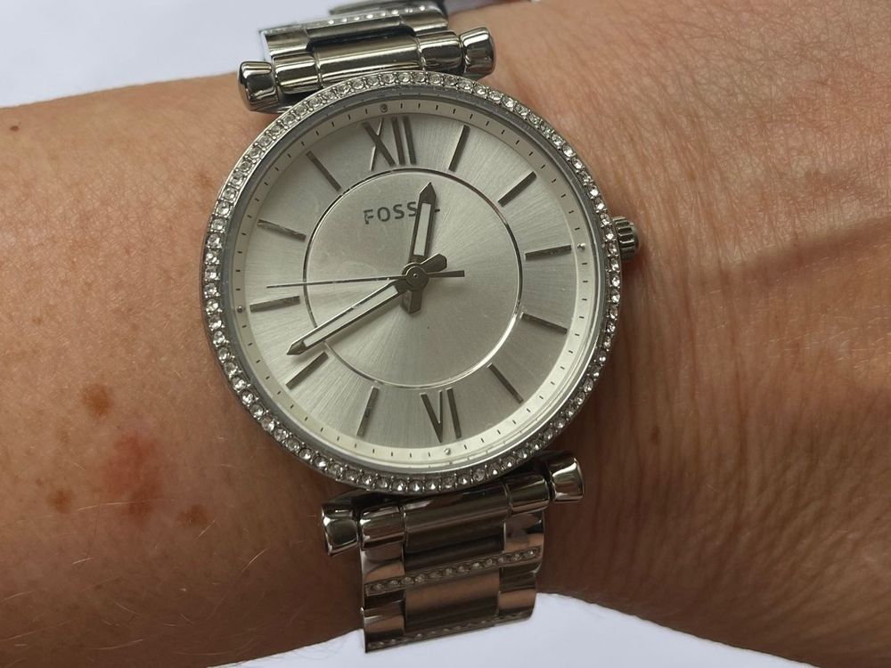 Fossil Carlie ES4341 montre bracelet / Armbanduhr (Neu (gemäss ...