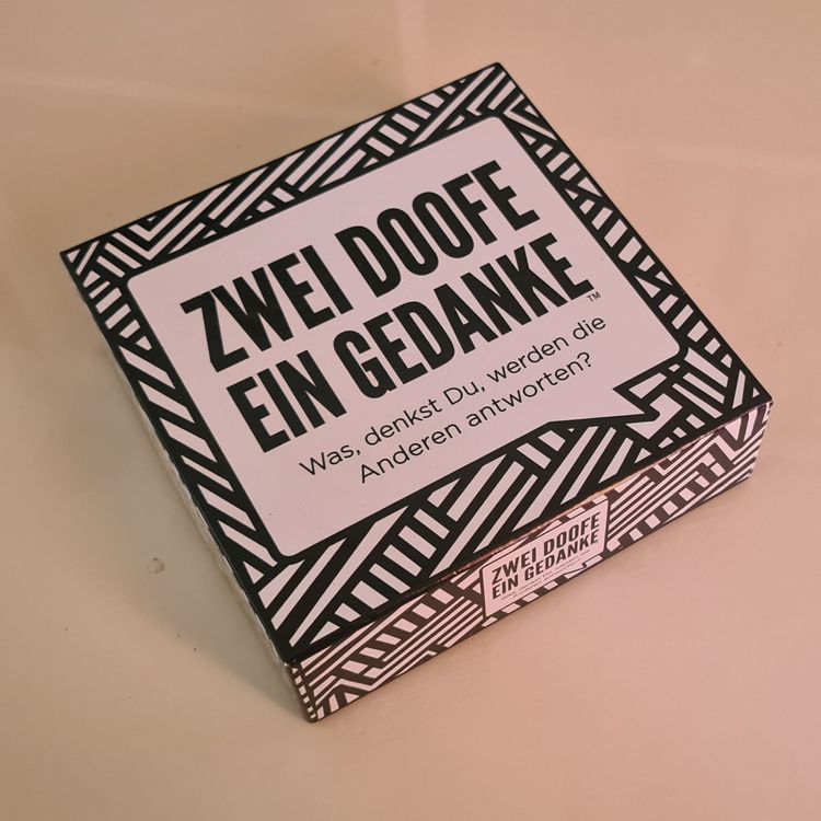 Zwei Doofe ein Gedanke - Partyspiel | Kaufen auf Ricardo