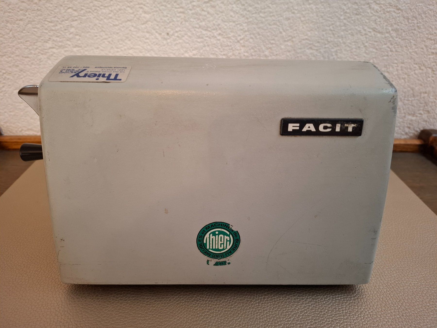 Machine à Calculer Vintage - Marque Facit (D'occasion) à Meinier pour ...