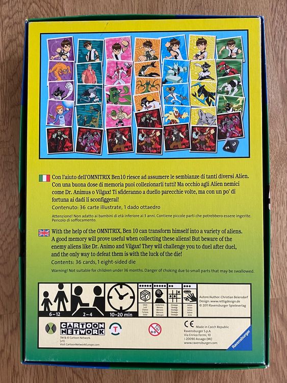 Ben 10 Alien Duell Ravensburger Spiel | Kaufen auf Ricardo