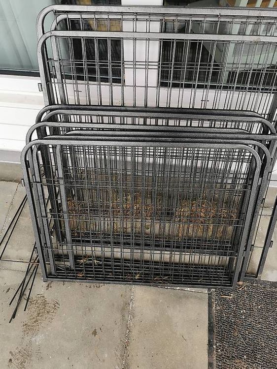 Hunde Laufgitter Gitter zwischen 60cm bis 1,20 Meter Höhe (Gebraucht ...